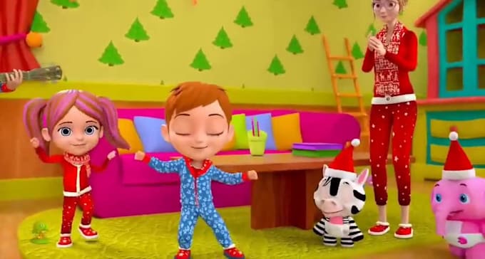 Do 3d christmas animation 3d kids christmas video, 3d new year ...