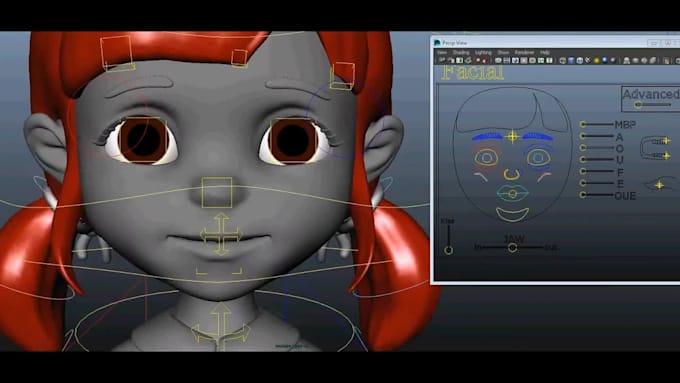 Rig3d in maya, blender, ue5 control rig, face rig,expresions,lip sync,ik fk rig by Tulafar | Fiverr