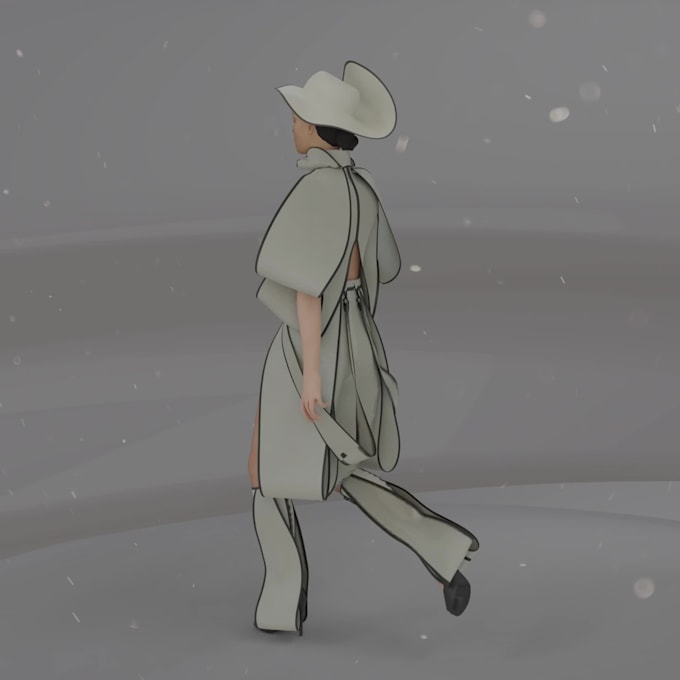 Create 3d garment, render 3d fashion design, animation by Marfucya | Fiverr