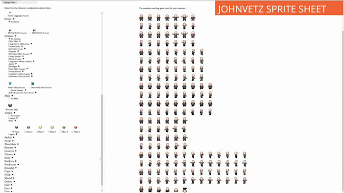Create sprite sheet, 2d pixel art, 2d character, 2d animation, game asset