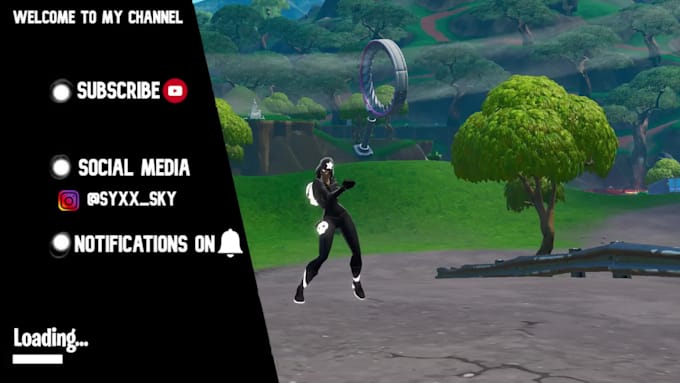 Make a custom fortnite loading intro by Syxxburner | Fiverr