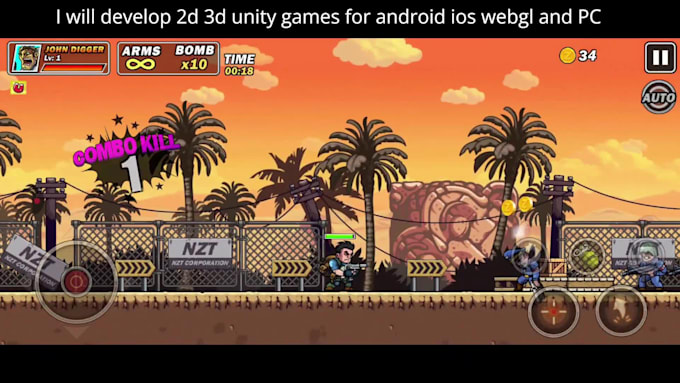 Develop 2d 3d unity games for vr, mobile, android ios, webgl and pc by ...