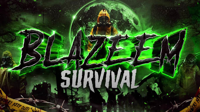 Do 3d rust server animated logo and banner for discord by Gulsherzafar ...