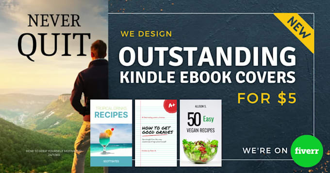 Design outstanding amazon kindle ebook covers by Phoenix_graphix | Fiverr
