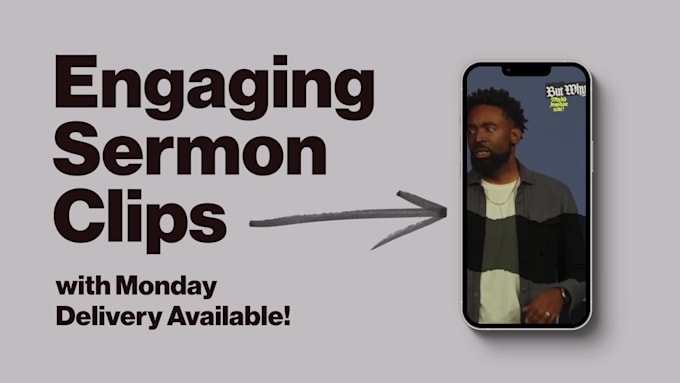 Create incredible sermon clips for social media by Brysonvisual | Fiverr
