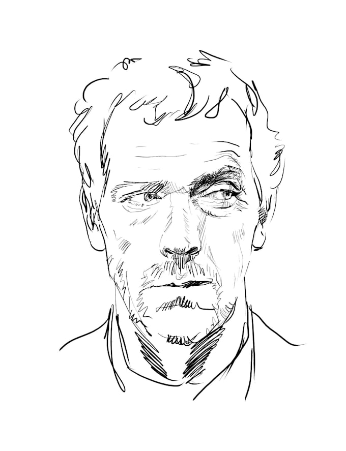 Draw freehand digital scribble sketch, line art by Artvictory | Fiverr