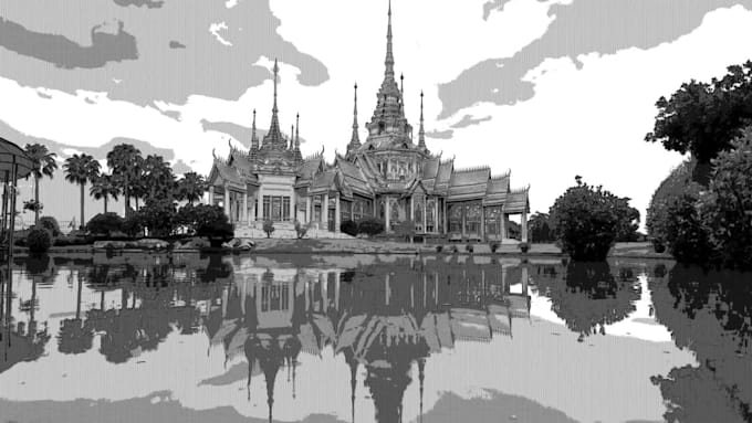 Turn your photo into a manga background by Guzmotion | Fiverr