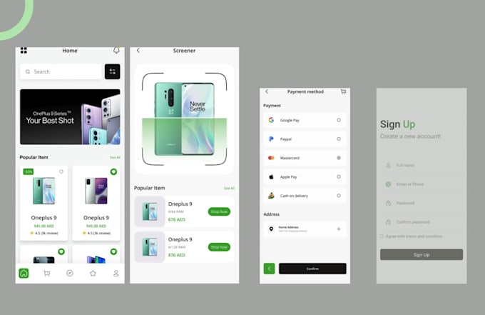 Design both ios and android mobile app developer in flutter by Hbilaldev | Fiverr