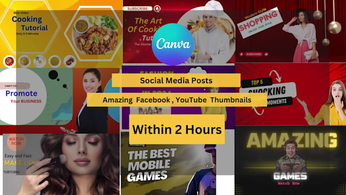 Do youtube facebook thumbnail by Laiba_mughal_ | Fiverr