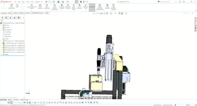 Design any mechanical structure, mechanical concept, 3d model, sheet ...