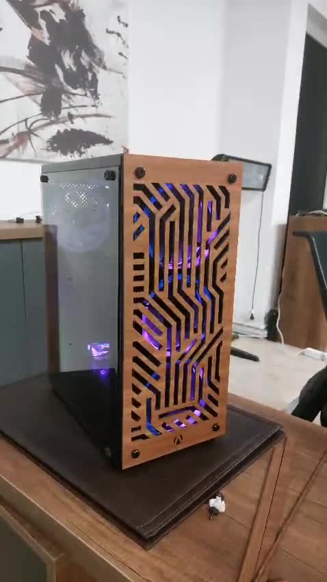 Design custom wooden pc case for you by Fezarenc | Fiverr