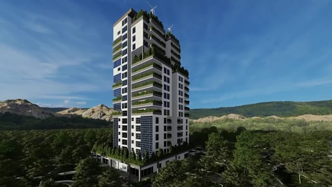 Do architectural animation walkthrough video 3d rendering by Saeidhashemi | Fiverr