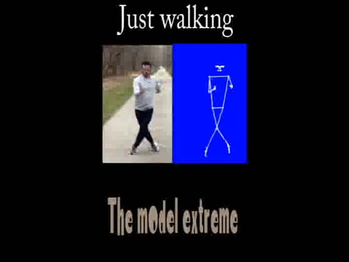 Convert your video body moves to a stick figure by Threedmation | Fiverr