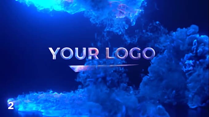 Make a colorful smoke logo animation by Nexagroup | Fiverr
