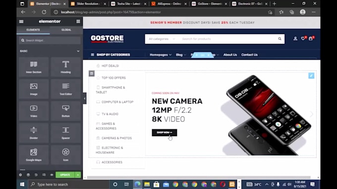 Create fast, secure and modern website using wordpress by Hassan_malik999 | Fiverr