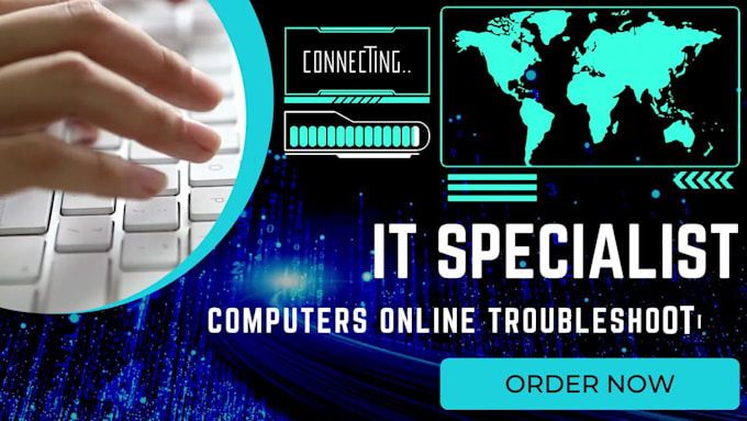 Fix your computer problems remotely by Elmehdi_bennys | Fiverr