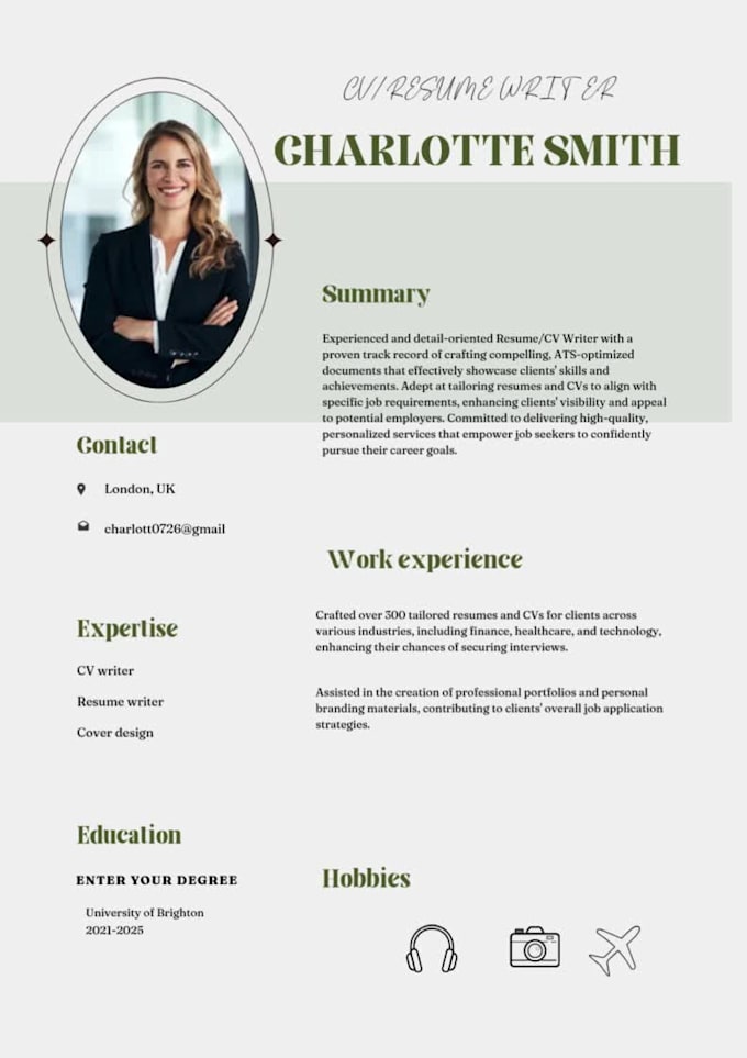 Make impressive professional resume design and cv design by ...