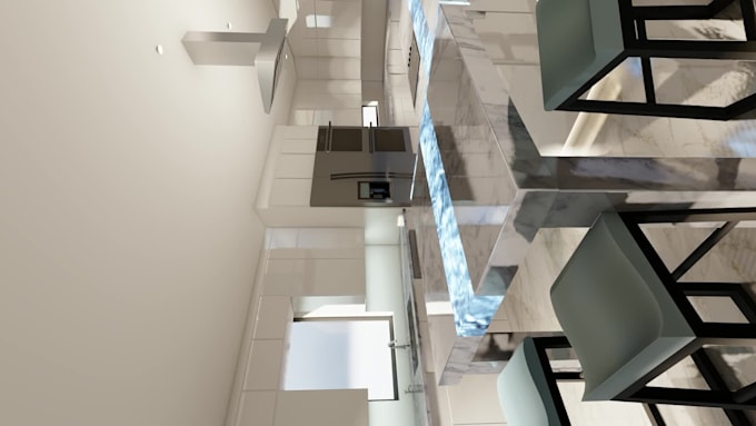 Rendering cad, interior design by Raulroman385 | Fiverr