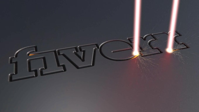 Make a 3d animation of your logo cutout in metal by Media359 | Fiverr