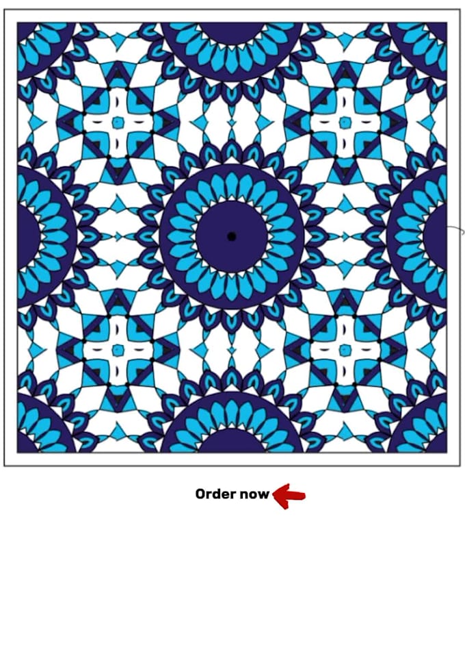 Create seamless textile and geometric pattern design by Rida_digiart ...