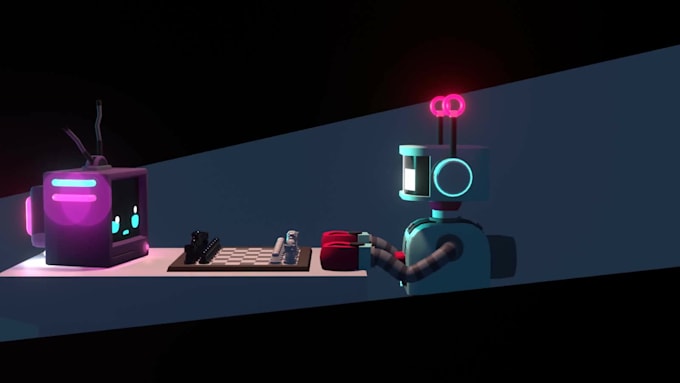 3d model robots and props by Fruitpunchs | Fiverr