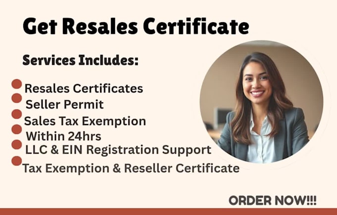 Obtain seller permit, sales tax id and resale certificate in 24 hours ...