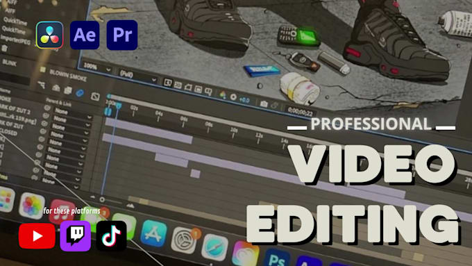 An excellent video editing for any platform by Clyde_account | Fiverr