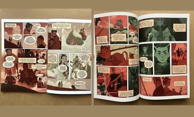 Be comic artist for comic book graphics novel illustrate comic book ...