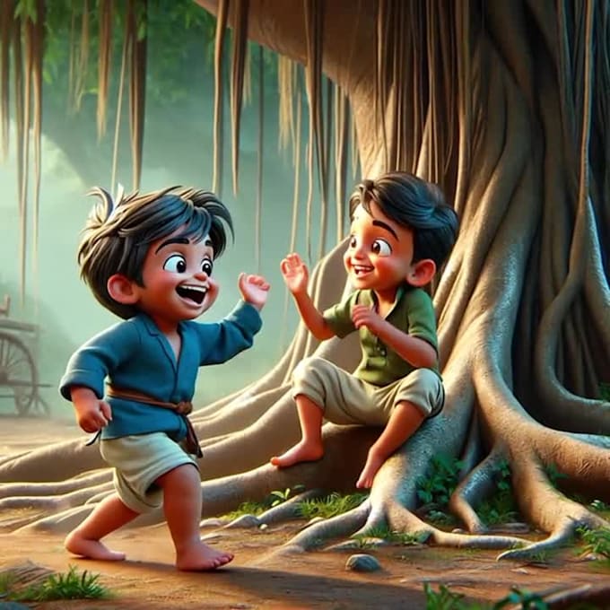 Create a pixar style ai animation, disney character portrait or 3d ...