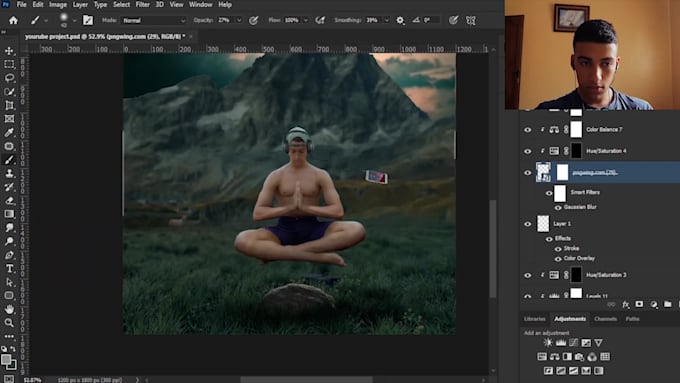Do adobe photoshop work, photo manipulation, graphic design by Ademotic | Fiverr