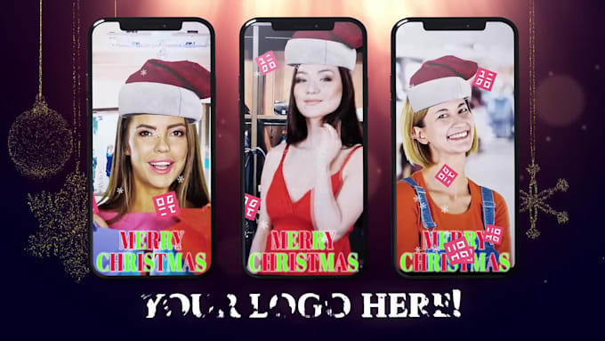 Create a christmas themed augmented reality ar filter by Coolnerd2000 ...