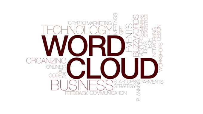 Create an animated word cloud by Tomislav_pav | Fiverr