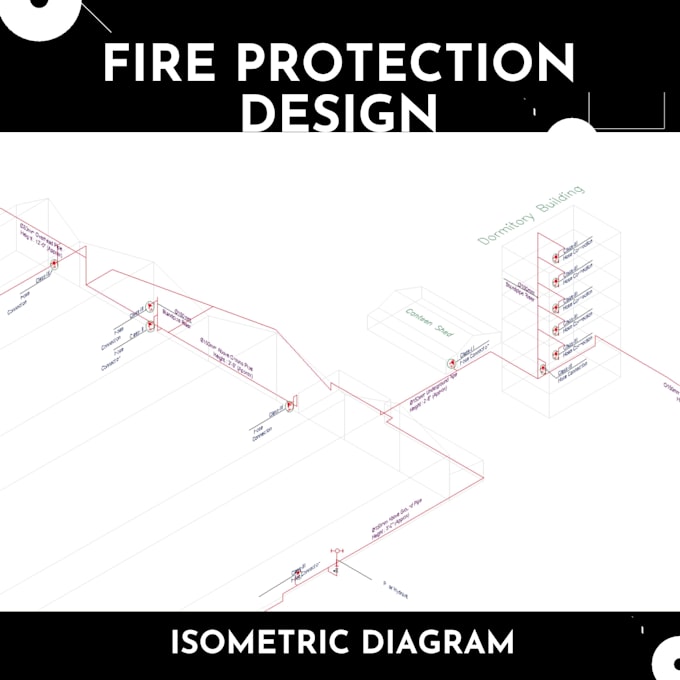 Do fire alarm, fire hydrant, sprinkler, and elv plan by Supriyodip | Fiverr