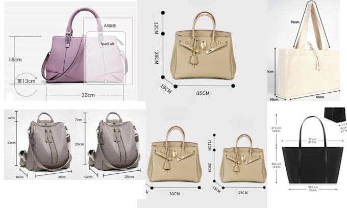 Design hand bag tech pack bag design handbag tech pack tote bag duffel ...