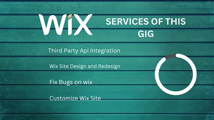 Fix wix bugs, design and customize your wix site by Sana_saleem99 | Fiverr