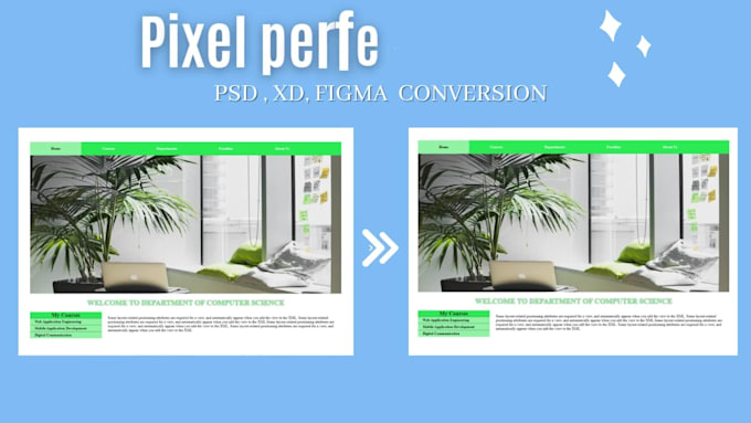 Convert pdf, psd, xd to responsive html, css, and bootsrap by Web_enginer | Fiverr
