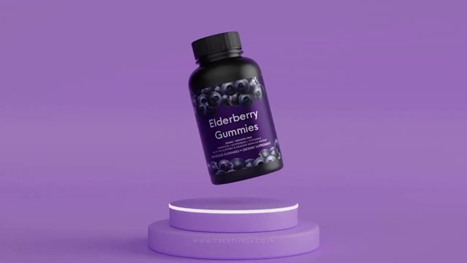 Create realistic 3d supplement animation medical animation serum ...