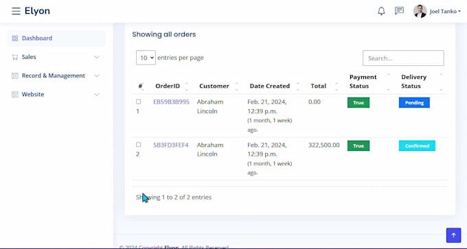 Build custom crm, business website, with react, python, django, nodejs, and apis by Jt_codes ...