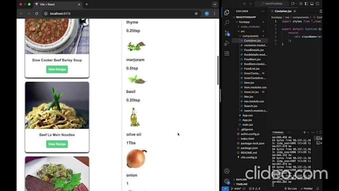 Develop a full stack application with react and node js by Vusi_devops ...