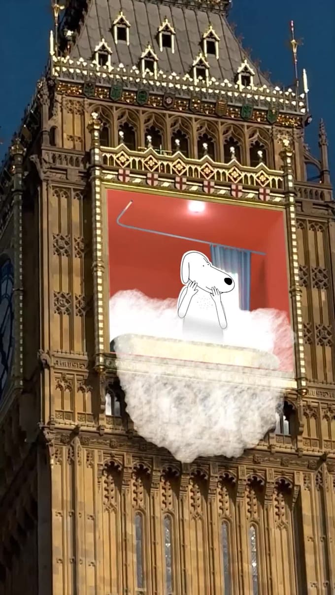 Do 3d anamorphic billboard animation 3d billboard animation cgi ...