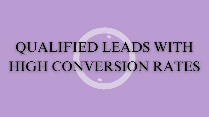 Generate perfectly qualified leads by Nobo_ishraque | Fiverr
