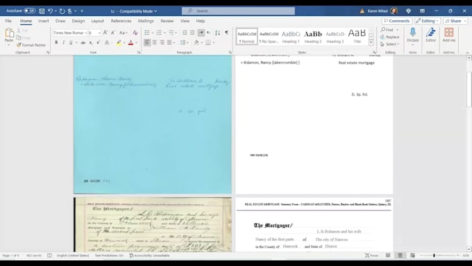 Ms word formatting, proofreading, pdf to word by Karen_milad | Fiverr