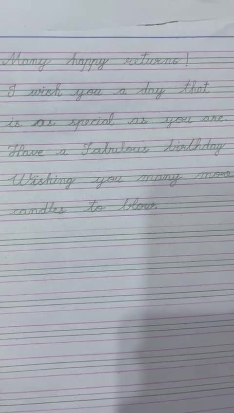 Write your document in my beautiful and cursive handwriting by ...