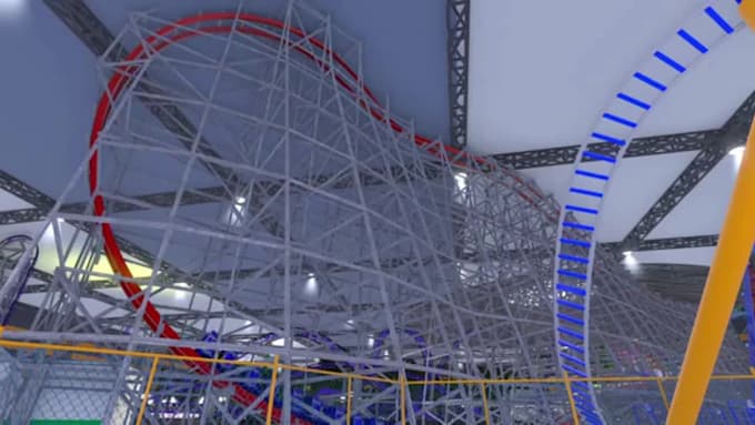 Create a realistic roller coaster designed by you by Mnl2contriver | Fiverr