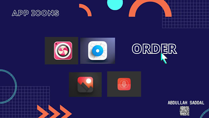 Design unique app icon by Abdullahsaddal | Fiverr