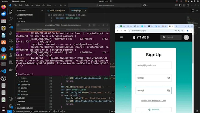 Create backend rest api server using golang gin framework by Mr ... Create backend rest api server using golang gin framework by Mr ...