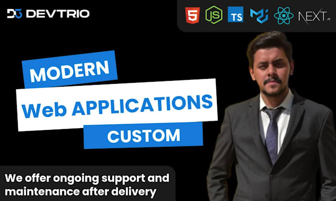 Develop modern web applications with clean ui by Devtrio | Fiverr