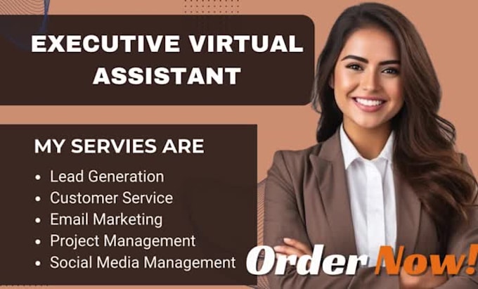 Long term personal administrative executive virtual assistant by Felixjoe45 | Fiverr