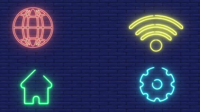 Create stunning neon logo, shapes, icons and text animation by Mohsin ...