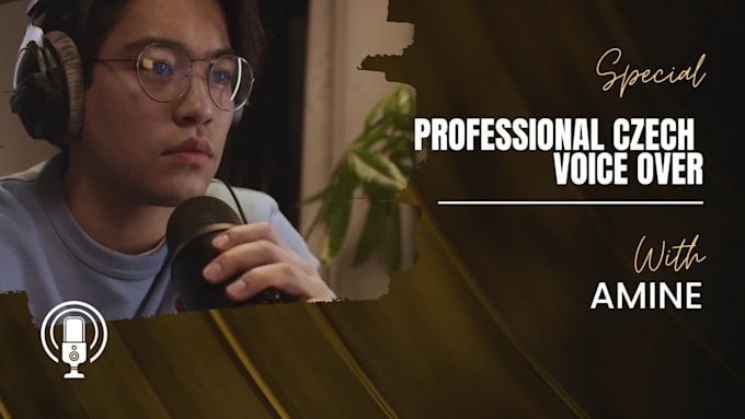 Record a professional male czech voice over by Aminelazrakai | Fiverr